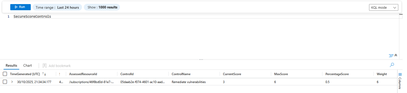 Continuous Export: Defender for Cloud into Log Analytics